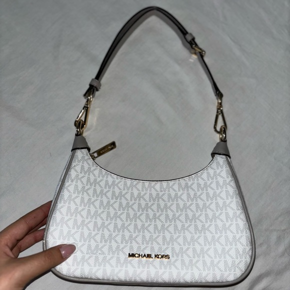 Michael Kors | Bags | Michael Kors Cora Mediumsmall Signature Shoulder ...